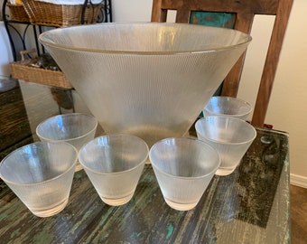 Punch Bowl Set | Etsy