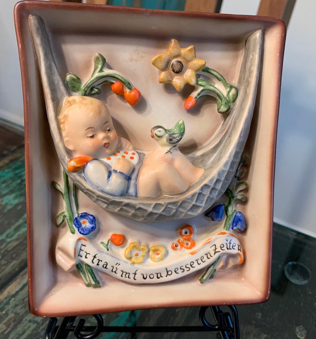 Goebel Hummel Swaying Lullaby Wall Plaque / MJ Hummel #165 Germany - Etsy