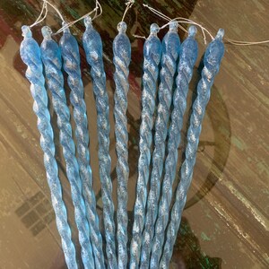 Ice Blue Acrylic Sparkle Christmas Tree Icicles - Etsy