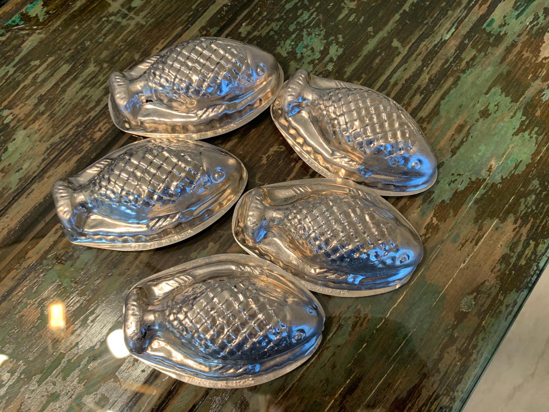 English Nutbrown Fish Molds/gelatin Pate Molds/mousse Molds/chocolate ...