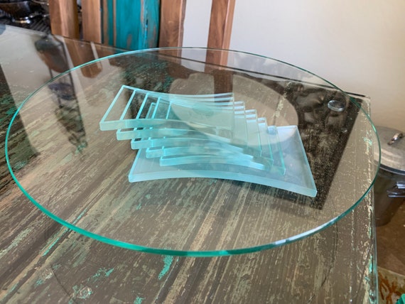 Partylite Glass 11 Stratus /cake Plate - Etsy