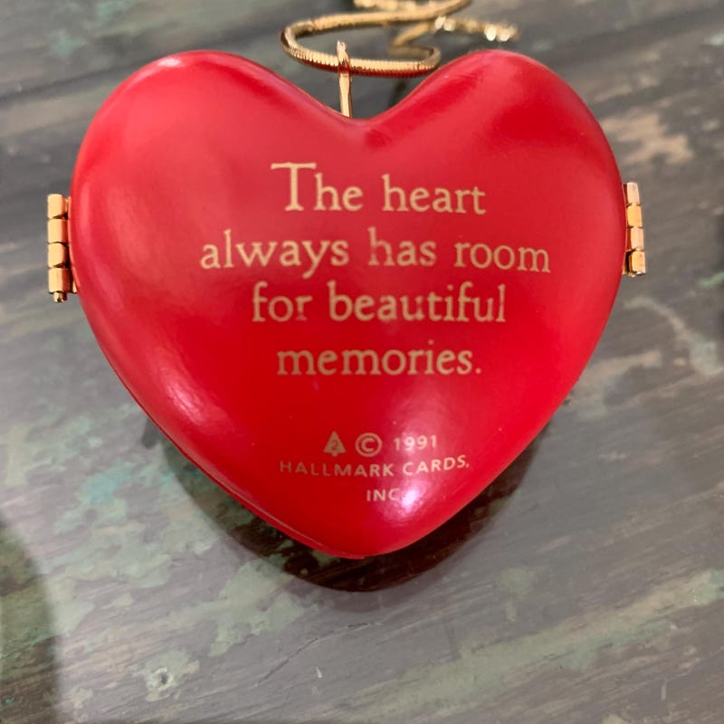 Hallmark Ornaments Heart - Etsy