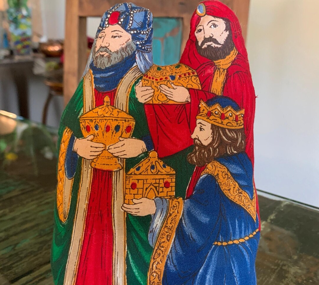 Cradle Hymn Three Kings Nativity Piece - Etsy