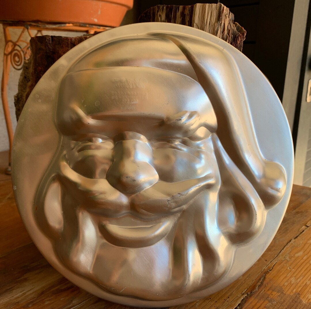 Wilton Vintage Santa Head Cake Pan - Etsy