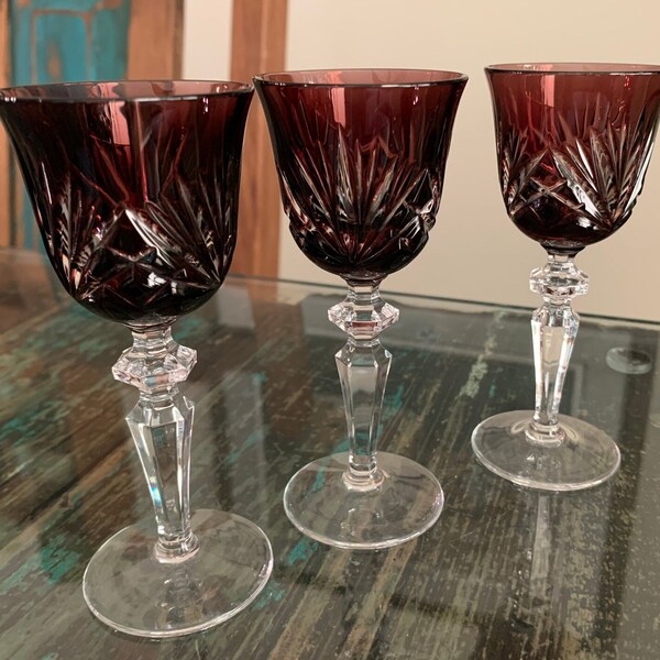 Amethyst Glasses - Etsy