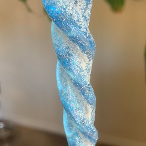 Ice Blue Acrylic Sparkle Christmas Tree Icicles - Etsy