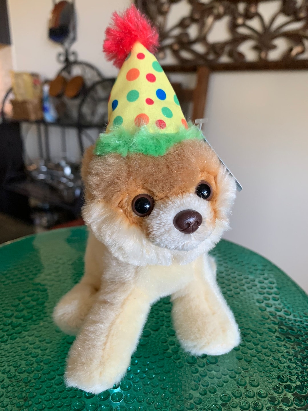 Gund Itty Bitty Boo 005 Happy Birthday Hat/ 5 Inch Tiny Plush Stuffed ...