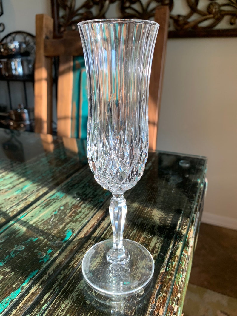 RCR Royal Crystal Opera Champagne Flute Glasse - Etsy