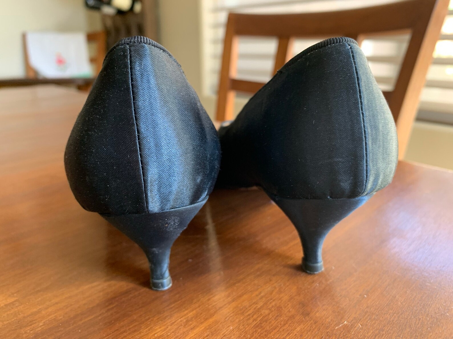 Vintage Emma Hope Satin Pumps/ Shoemaker Emma Hope Shoes | Etsy