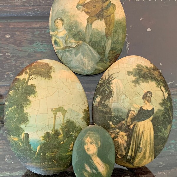 Chalkware Plaques - Etsy