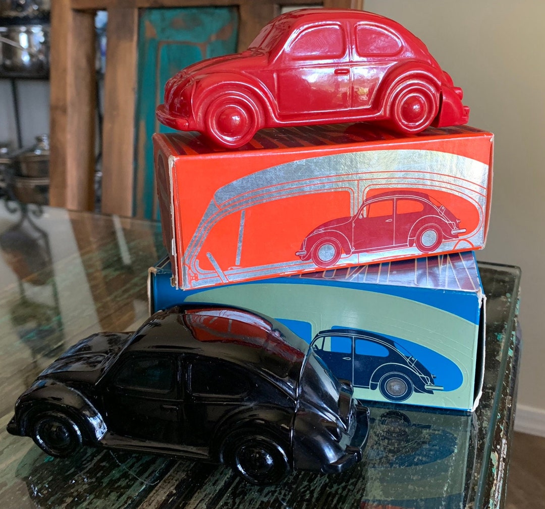 Avon Volkswagon Cologne Bottles/boxes/ Avon Red Volkswagon Bottle/avon ...