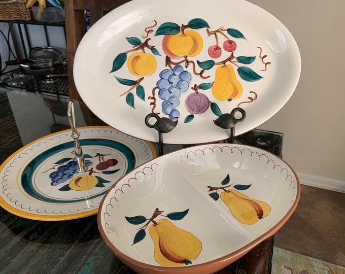 Stangl Fruit Ceramic Dishes/stangl Ware Pottery/vintage Stangl/each ...