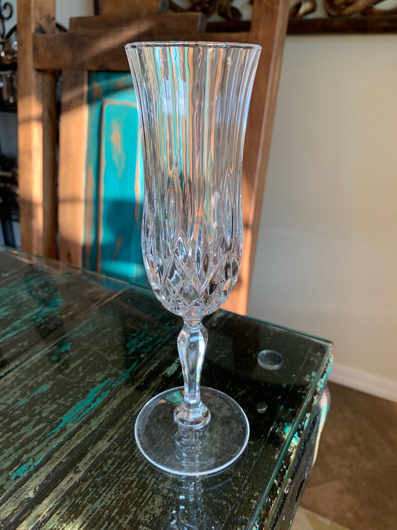 RCR Royal Crystal Opera Champagne Flute Glasse - Etsy