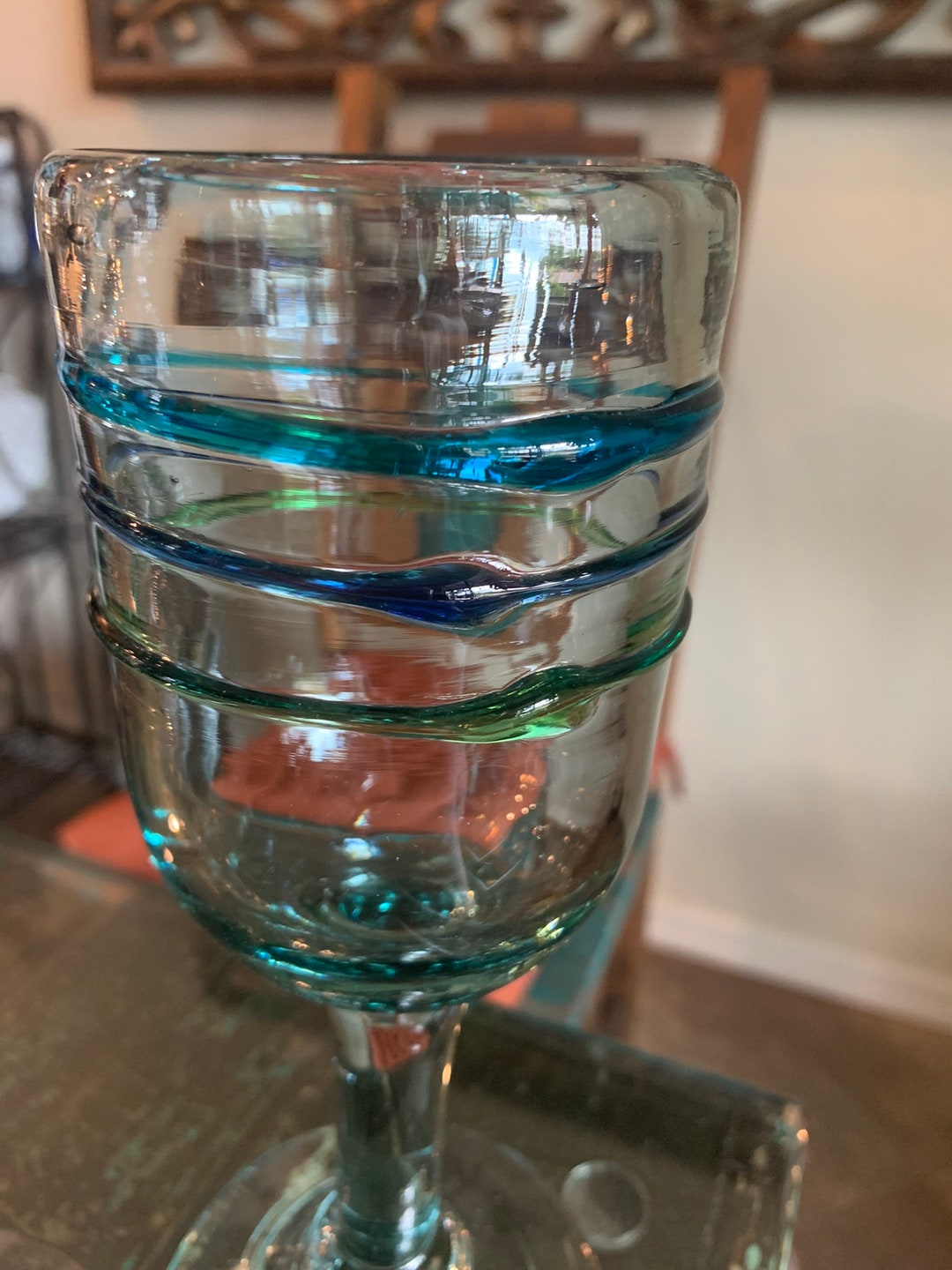 Water Goblet P1C23 by PIER 1 - Etsy