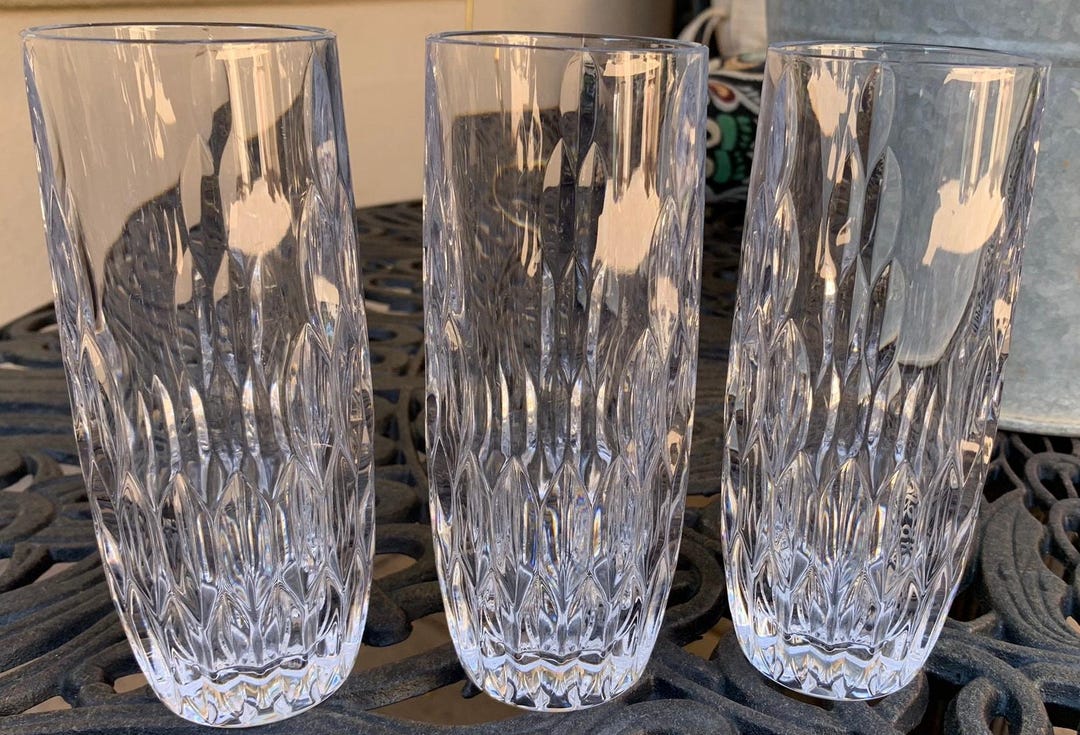 Gorham Crystal Highball Glasses/mirage Highball Glass - Etsy
