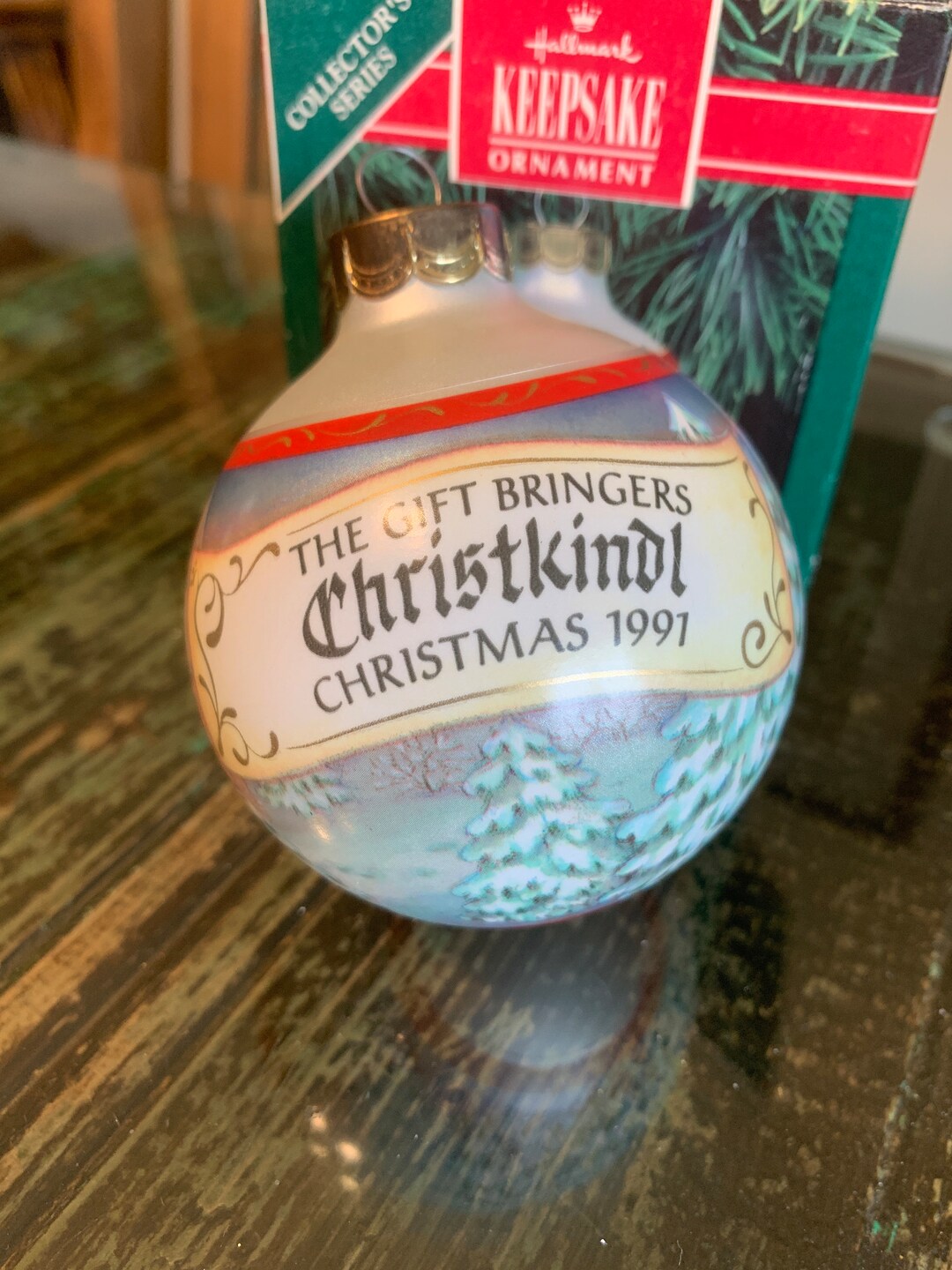 Keepsake 1991 Gift Bringers Christmas Ball - Etsy