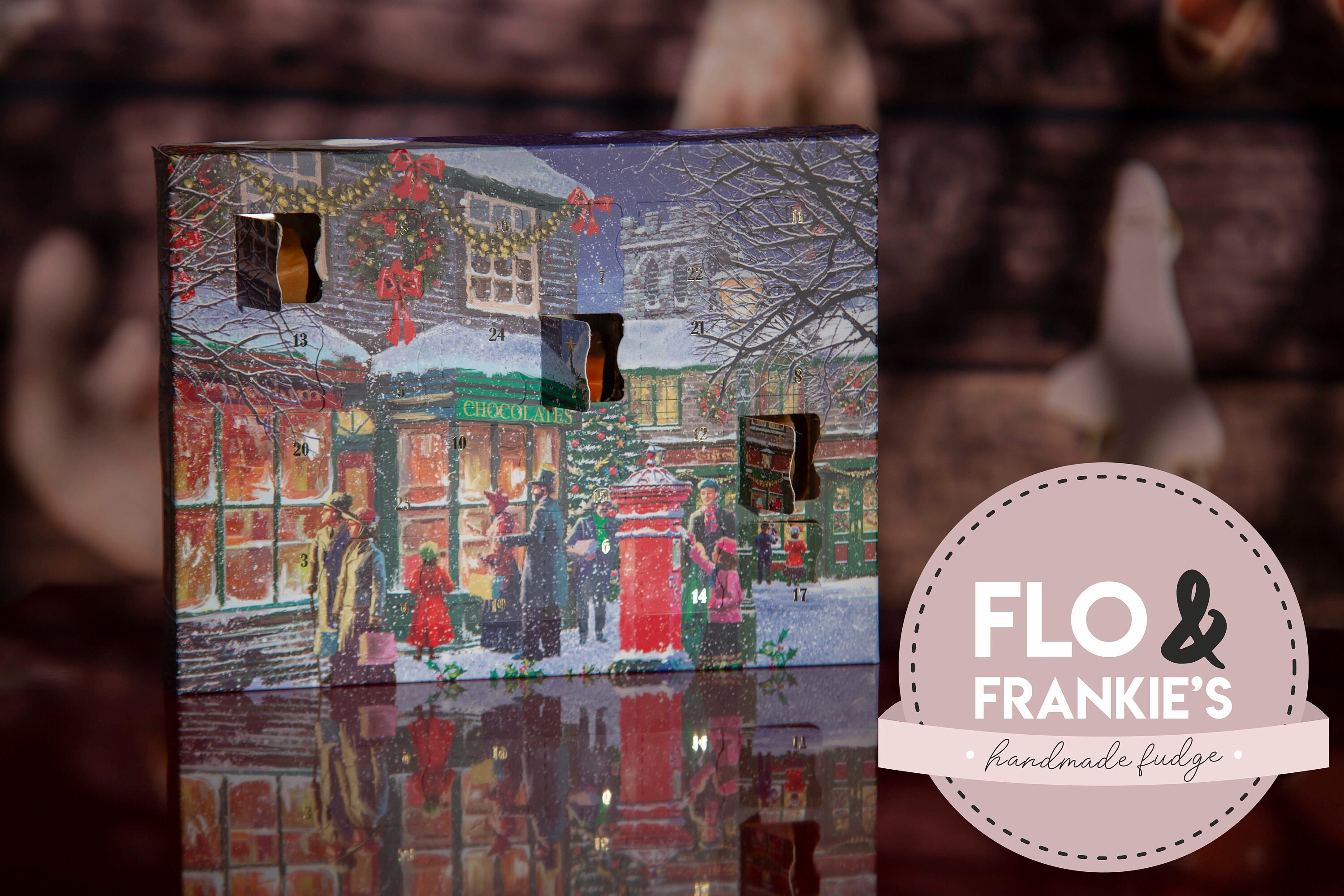 Fudge Advent Calendar 2024 24 Day Calendar Christmas Advent Calendar ...