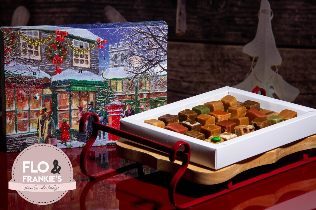 Fudge Advent Calendar 2025 - 24 Day Calendar - Christmas Advent ...