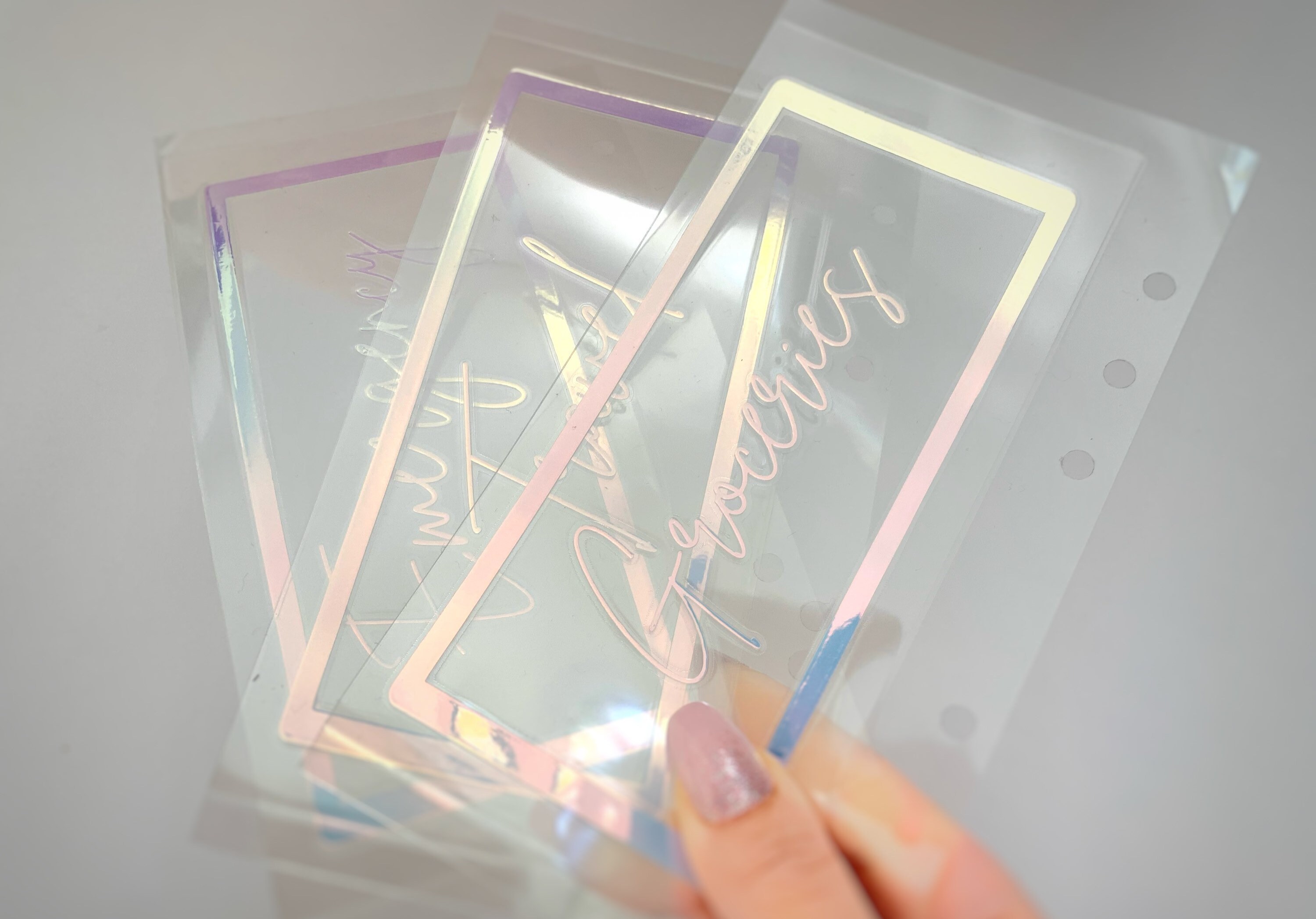 A6 personal Border Laminated Cash Envelopes Cash Budget - Etsy Australia