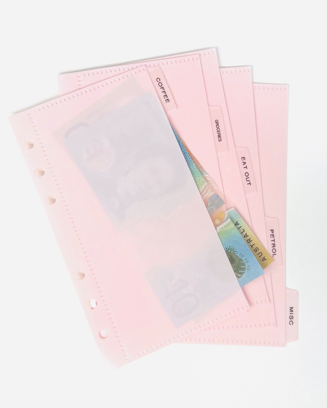 5 X A6 [personal] Tabbed Divider Envelopes for Cash Stuffing | Cash ...