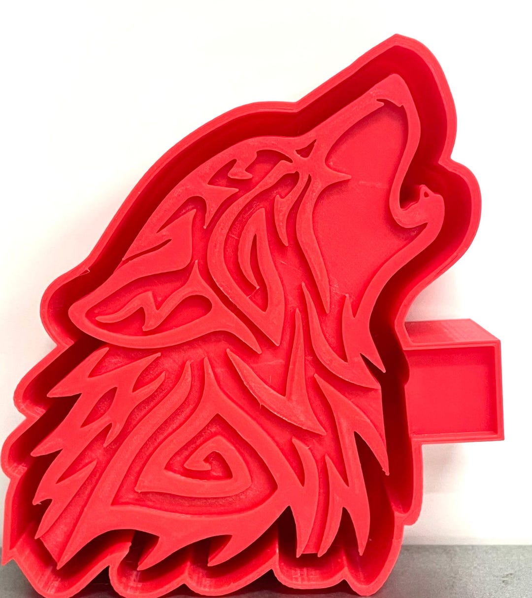 Tribal Howling Wolf Mold - Etsy
