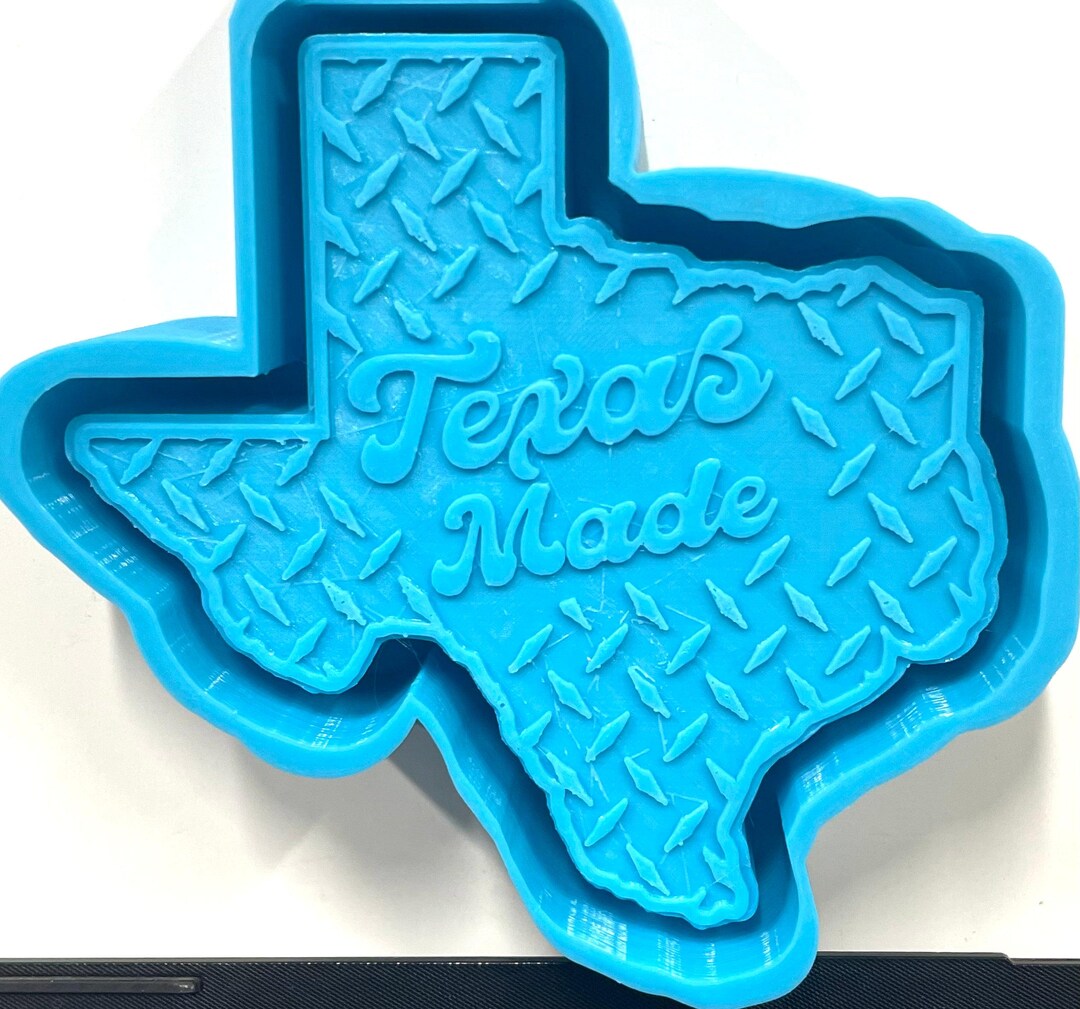 Diamond Plate Texas Made Mold - Etsy