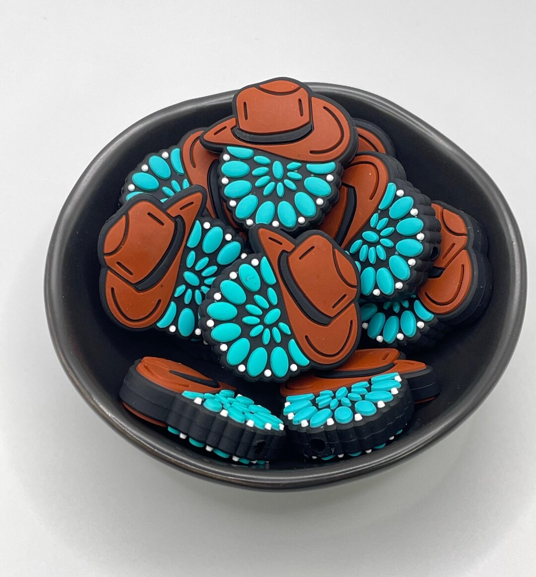 Cowboy Concho Focal Bead - Etsy
