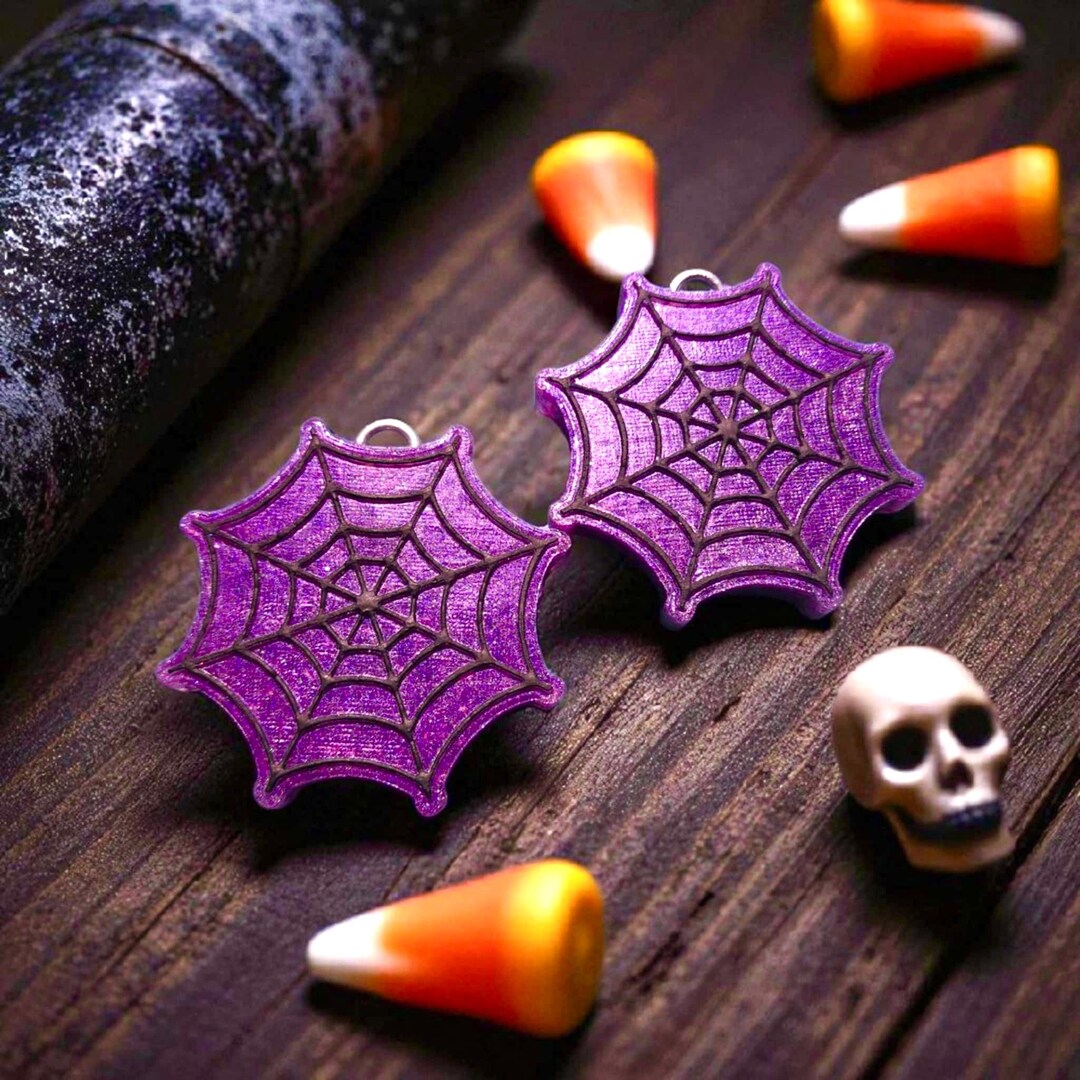 Halloween Spider Web Vent Clip Mold Set - Etsy
