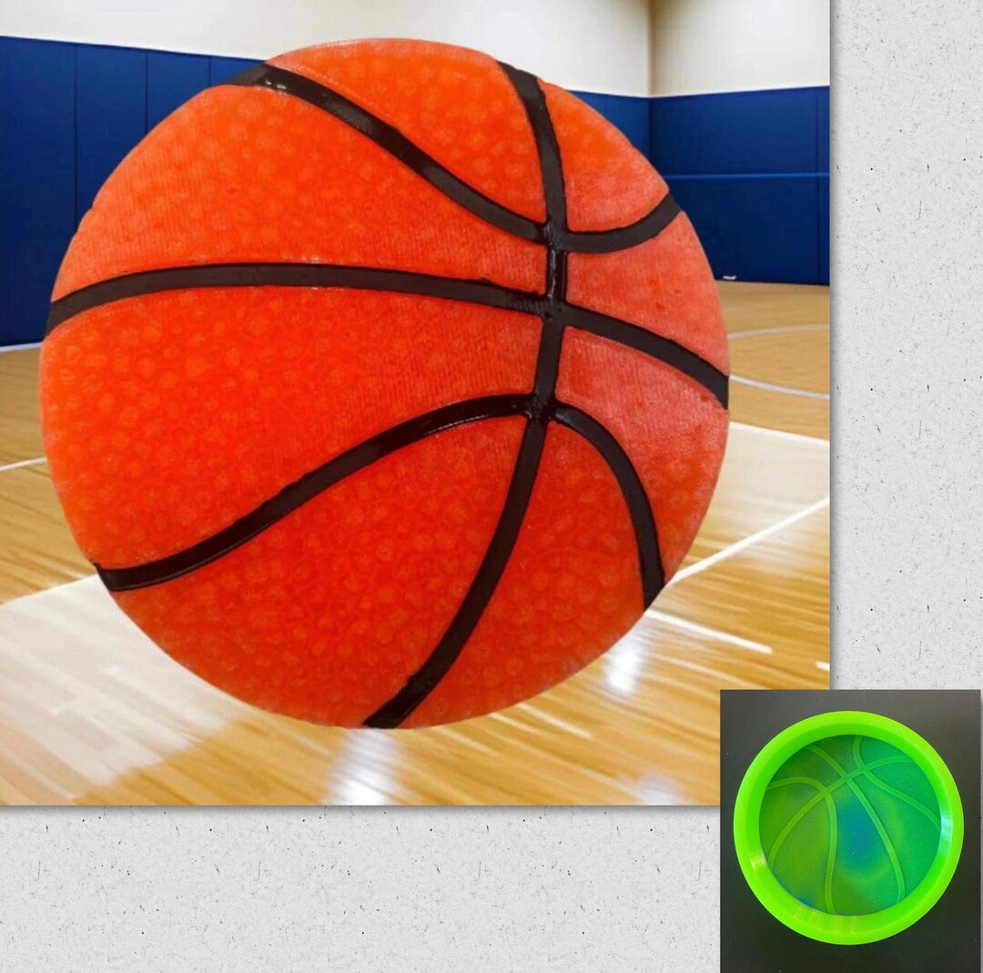 Basketball Mold - Etsy