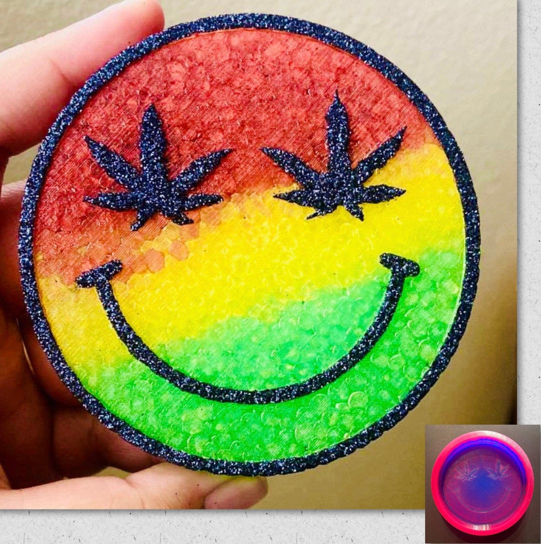 Marijuana/weed Smiley Face Mold - Etsy