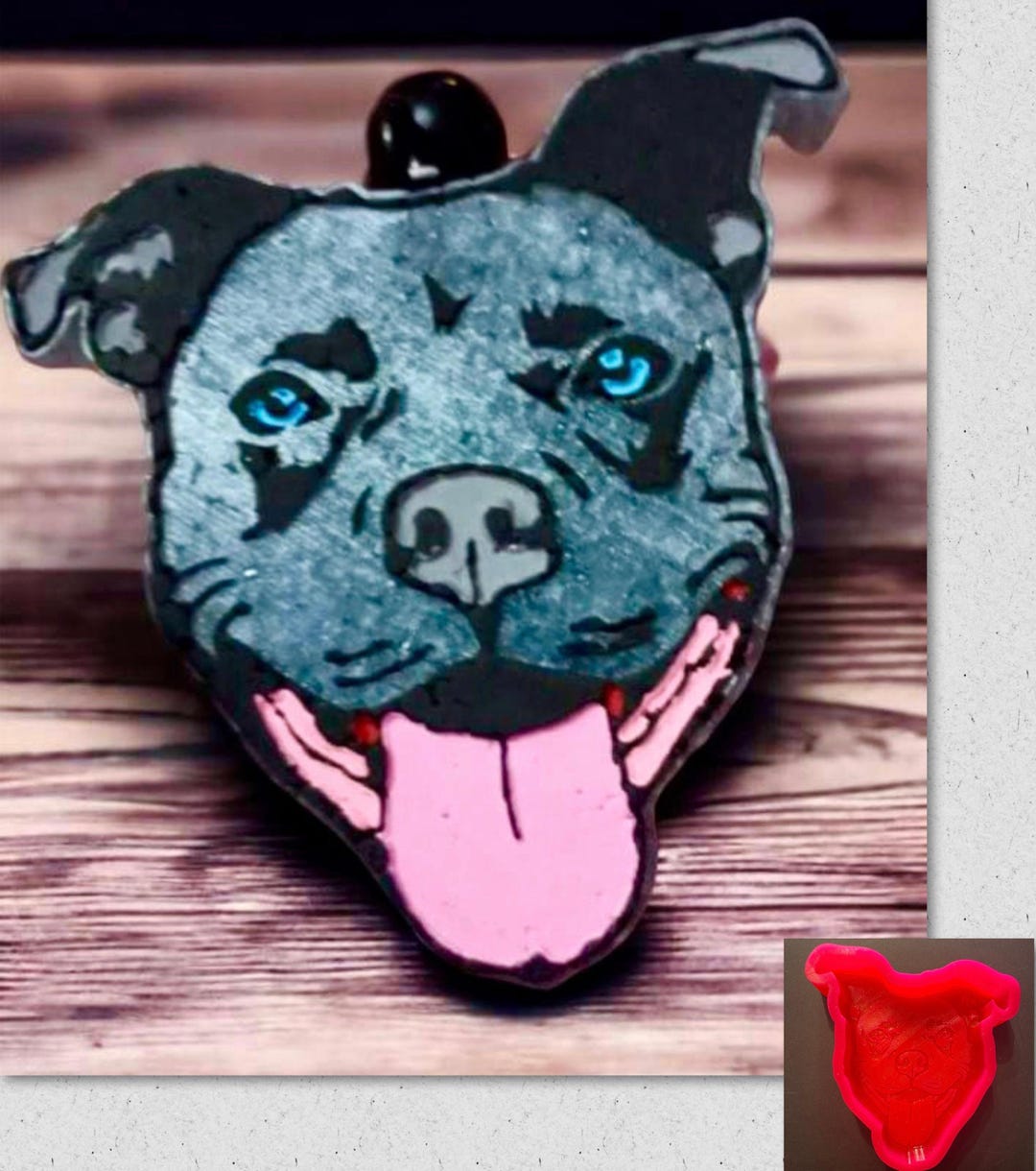 Pit Bull Dog Mold - Etsy