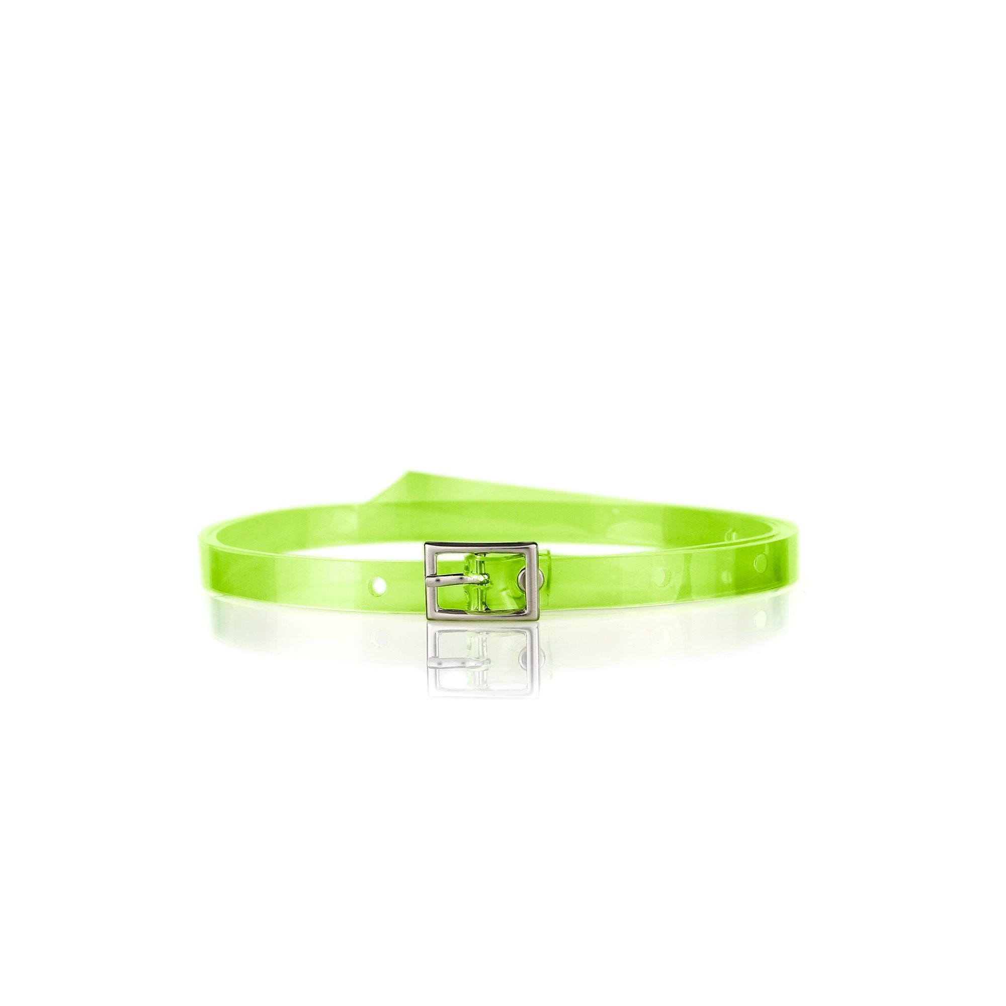 Neon Green Woman Belt - 10mm Width - Etsy