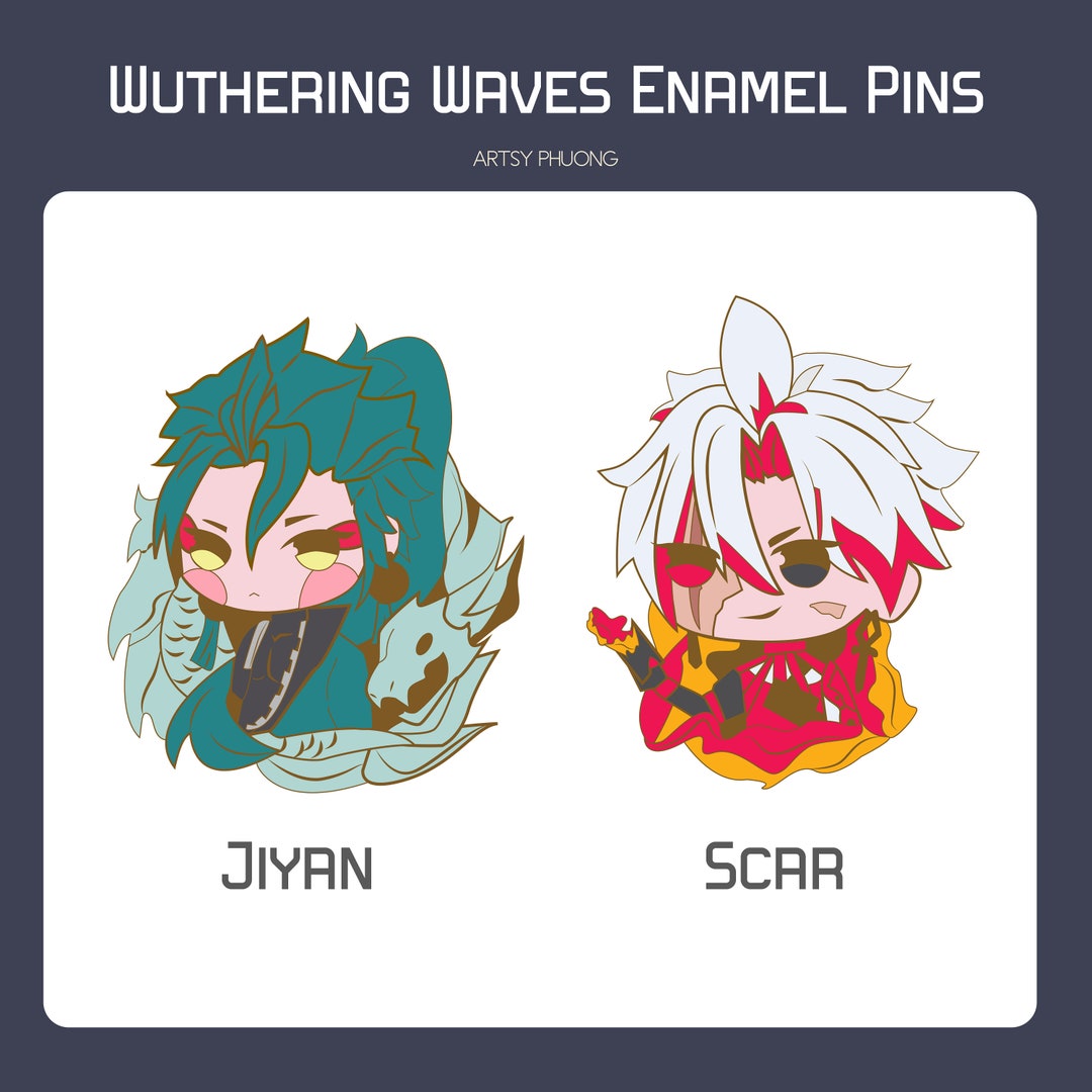 Wuthering Waves Enamel Pins - Etsy