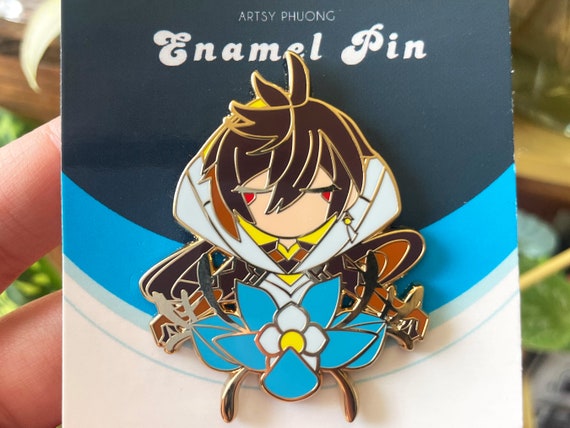 Genshin Impact: Zhong Li Enamel Pin - Etsy