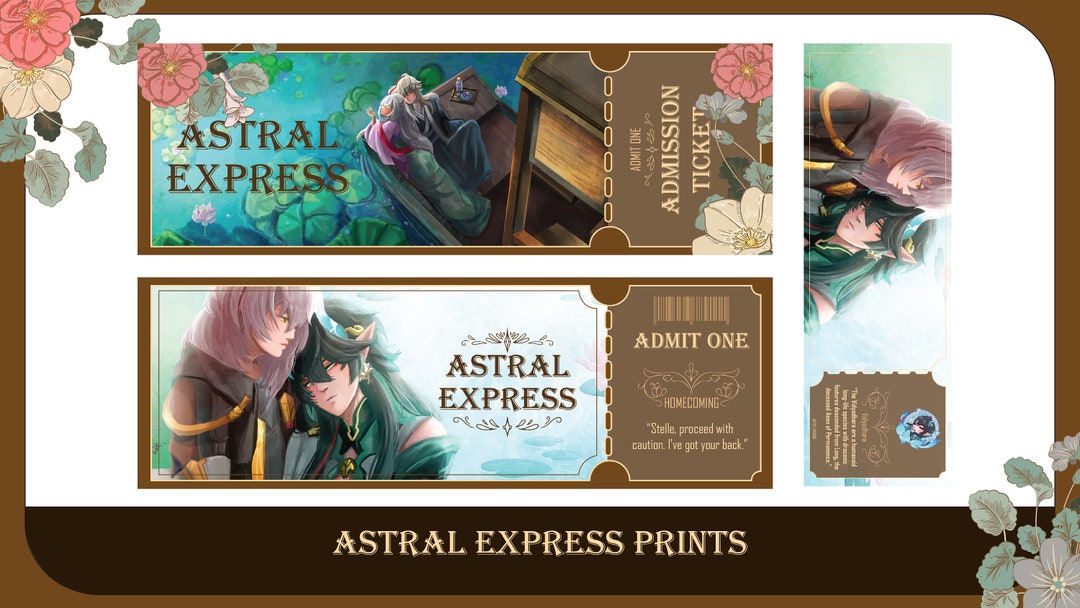 HSR- Holographic Ticket Print - Etsy