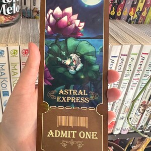 HSR- Holographic Ticket Print - Etsy