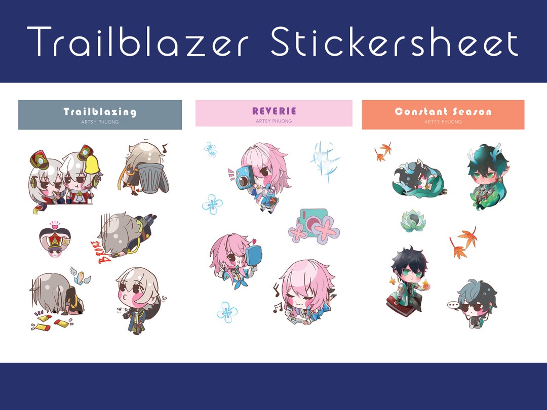 Trailblazers Sticker Sheet - Etsy