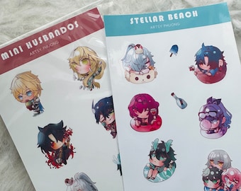 Honkai Star Rail HSR Sticker Pack high Quality, Scratch and Water Proof ...