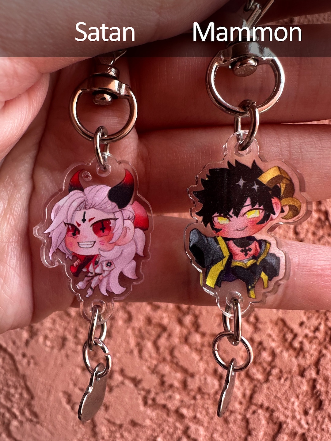 What in Hell is Bad? Link Heart Keychain - Etsy
