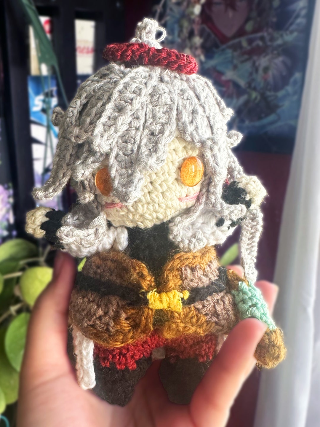 Very Detailed 6in Honkai Star Rail Jing Yuan Crochet Amigurumi Handmade ...