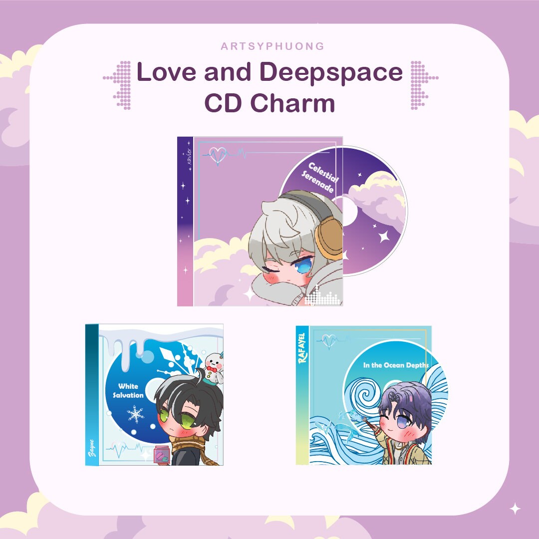 Love and Deepspace CD Charm (misprint) - Etsy