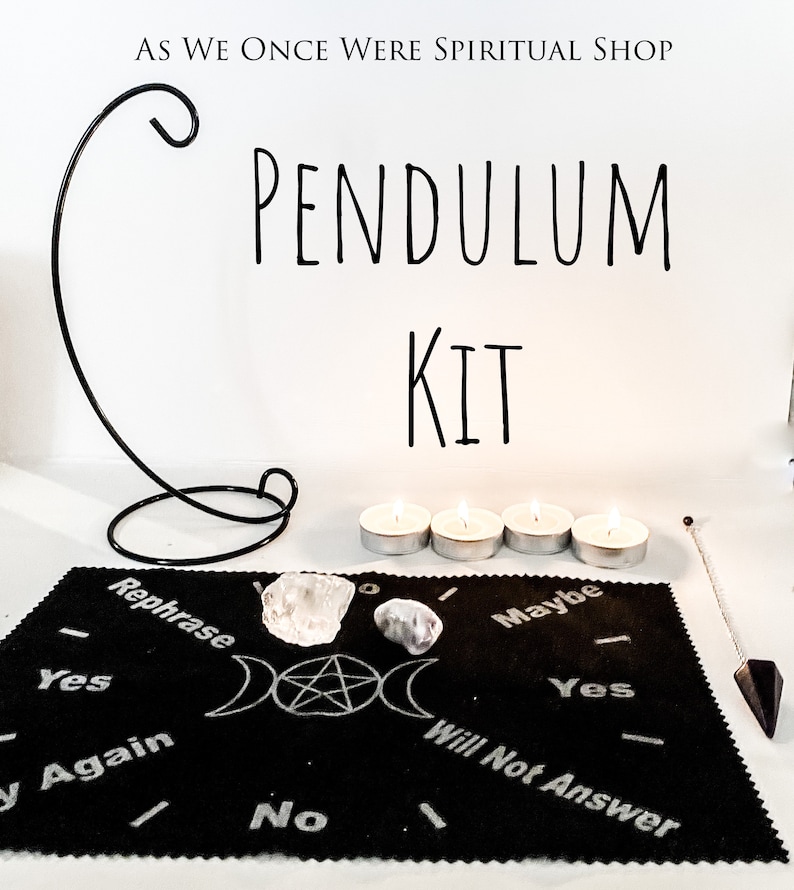 Pendulum Kit Dowsing Crystal Pendulum Psychic Divination - Etsy Australia