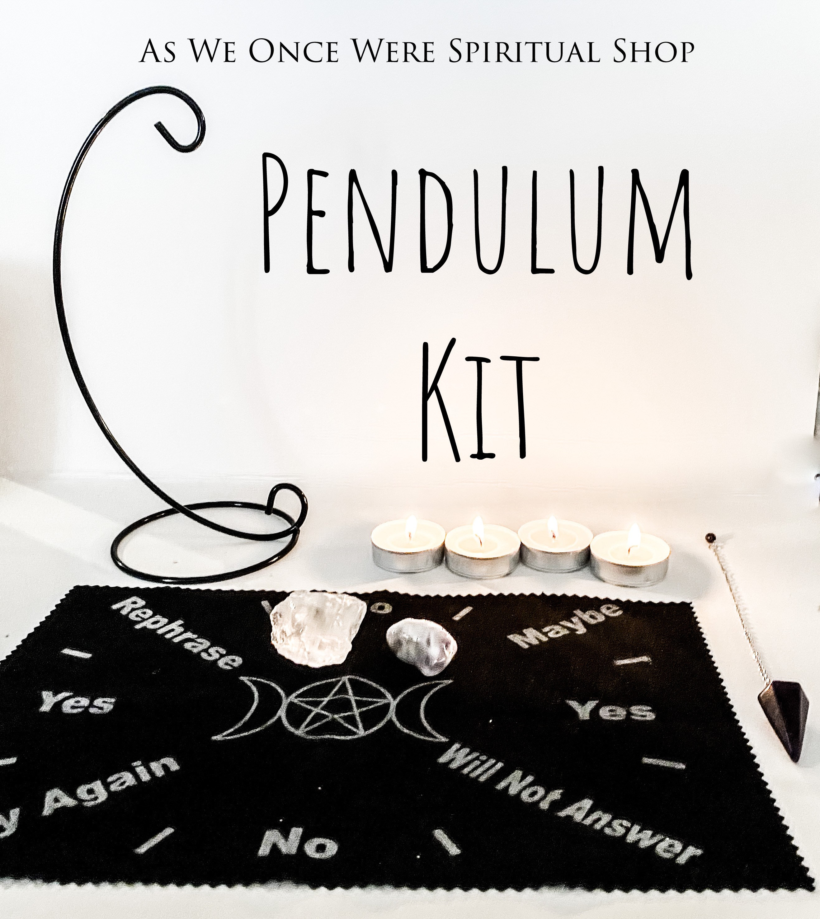 Pendulum Kit Dowsing Crystal Pendulum Psychic Divination | Etsy Australia