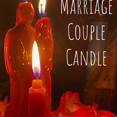 Marriage Candle:bride and Groom Wedding Unity Candle | Etsy