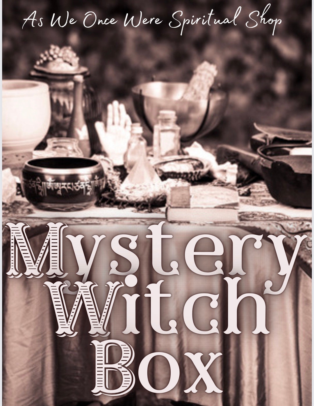 Mystery Witch Box, Witch Mystery Box, Witchcraft, Spell Craft ...
