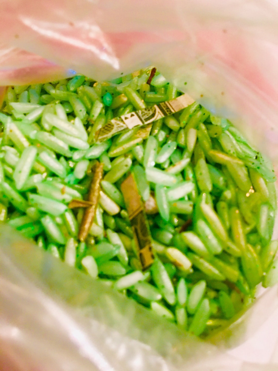 Money Rice, Prosperity Rice, Money Rice, Green Money Rice, Hoodoo,wicca ...