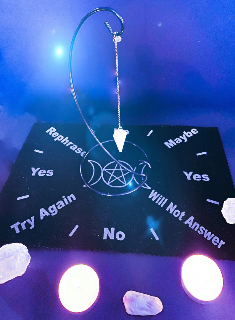 Pendulum kit dowsing crystal pendulum psychic divination | Etsy