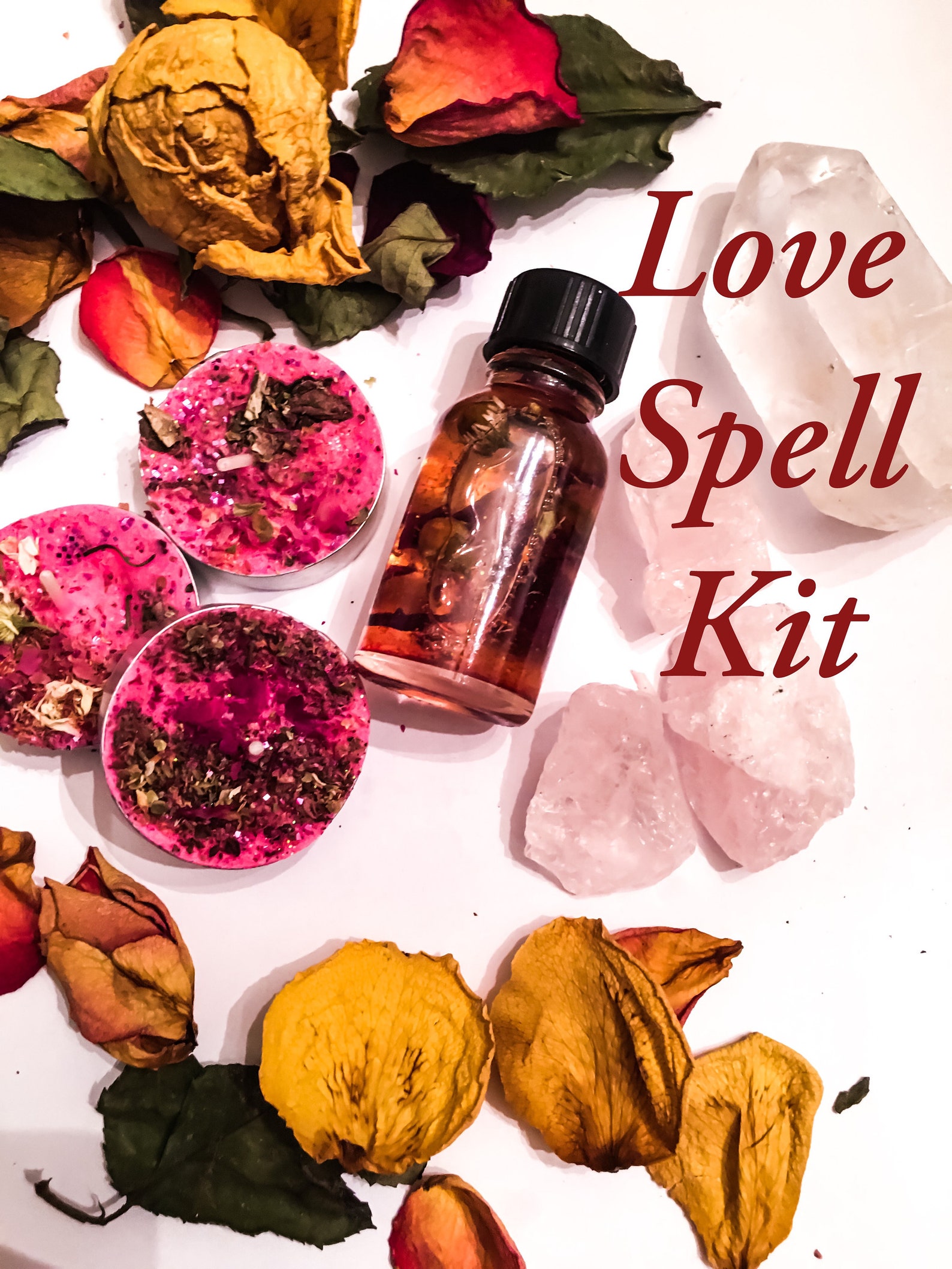 Love Spell Kit True Love Kit Marry Me Spell Love Spell | Etsy