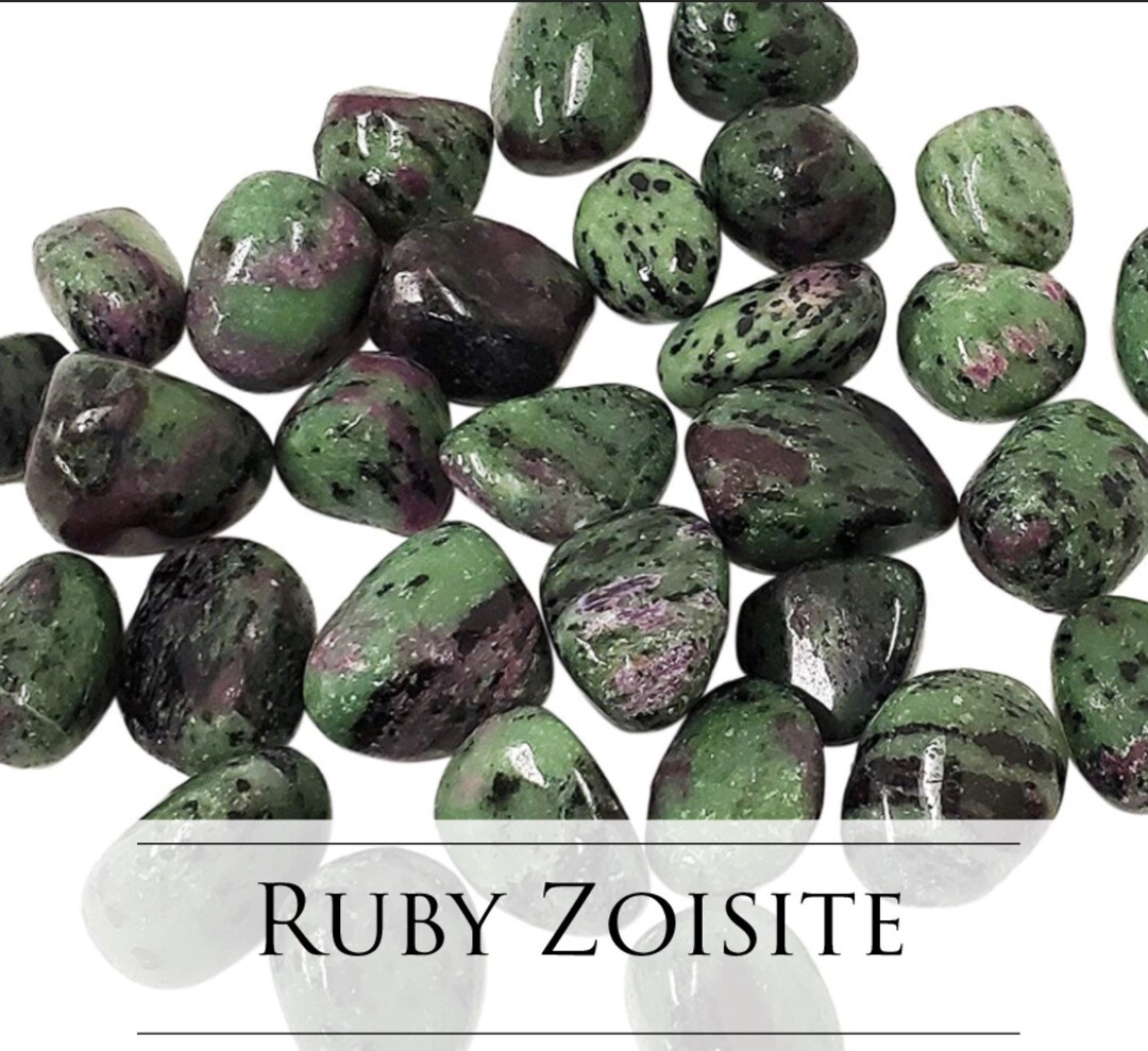 Ruby Zoisite, Metaphysical Crystals, Tumbled Ruby Zoisite - Etsy