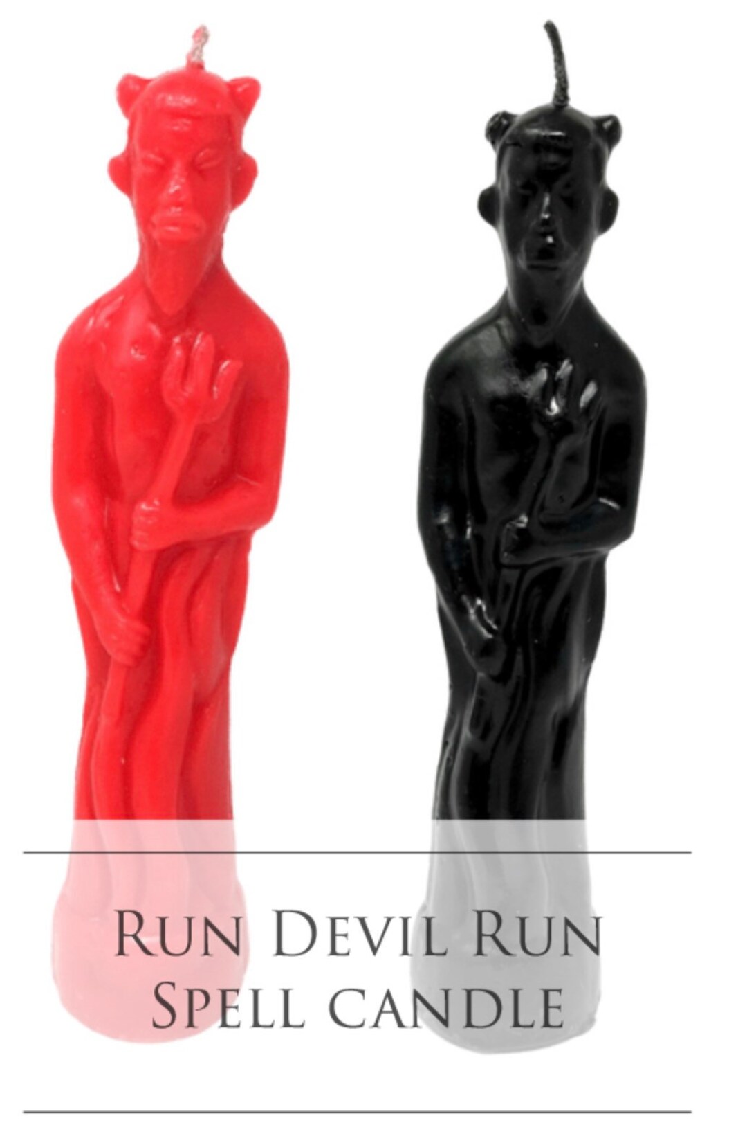 Devil Figure Spell Candle, Figure Candle Spell, Witchcraft Candle ...